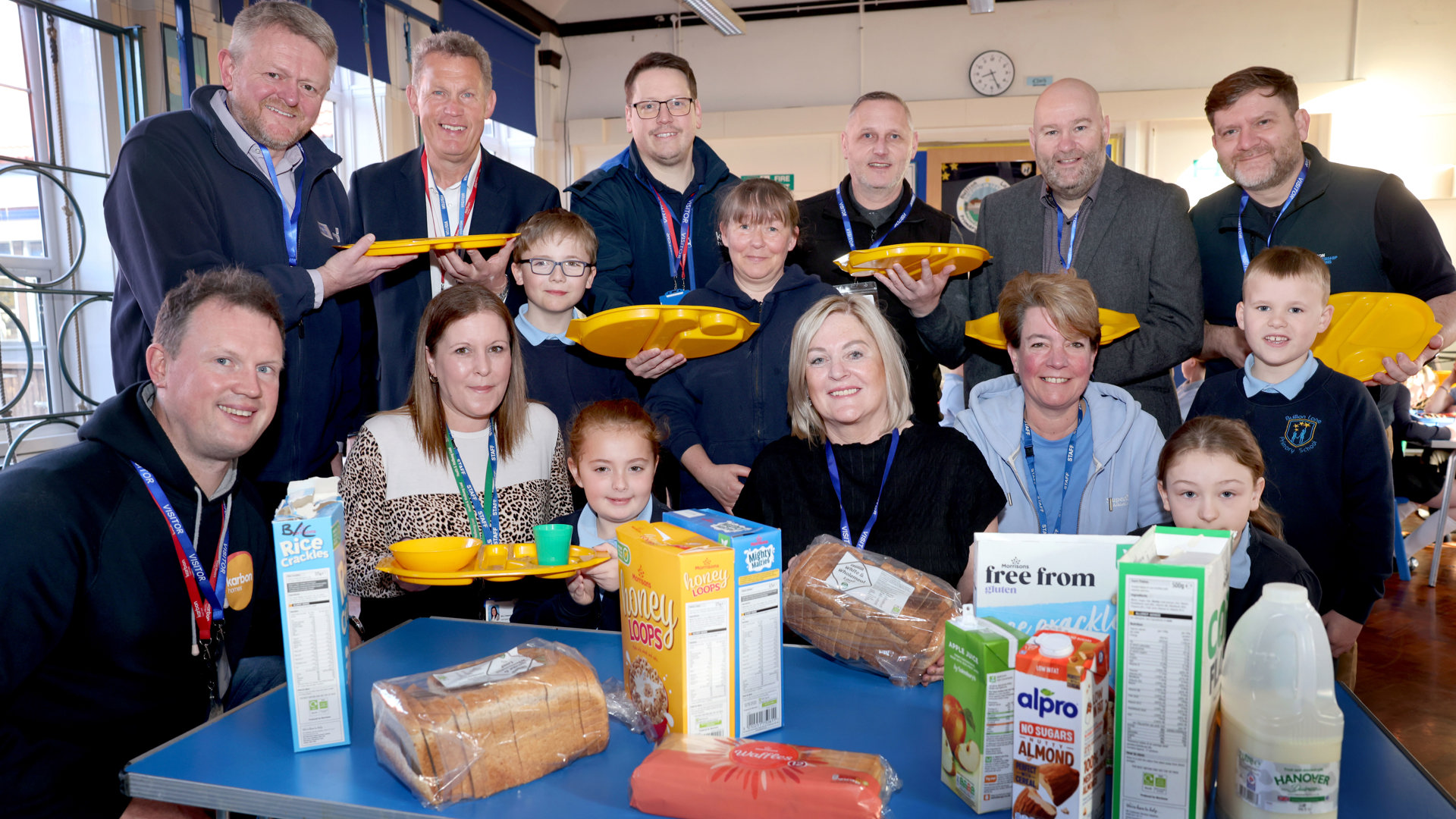 Schools benefit from £60k partnership between Karbon Homes and Greggs ...