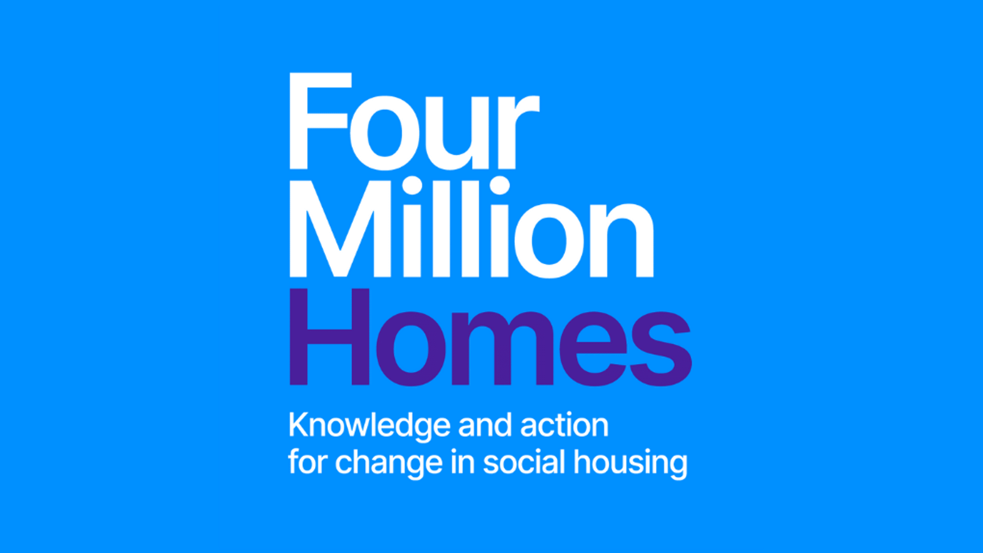 We are supporting 'Four Million Homes' | Karbon Homes