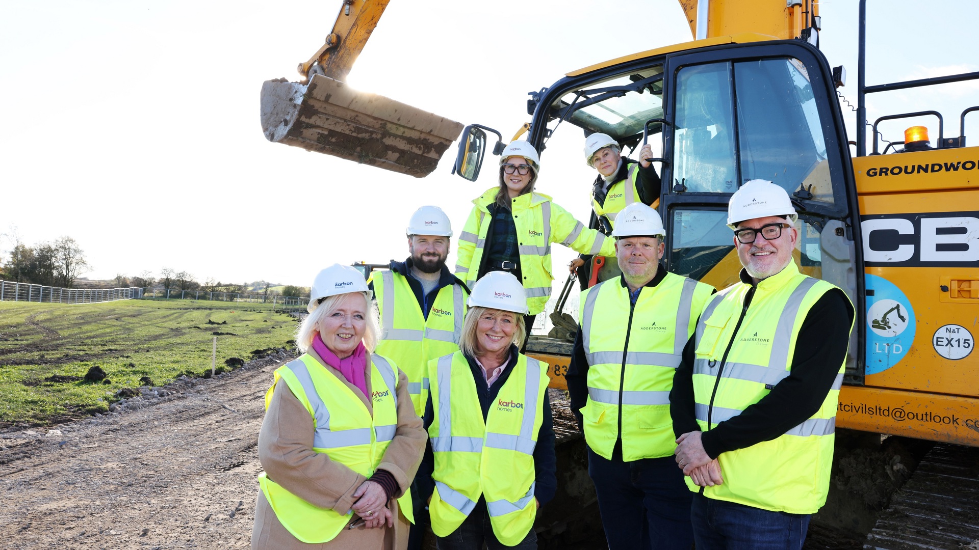 Work starts on site for new rural homes in East Cowton | Karbon Homes