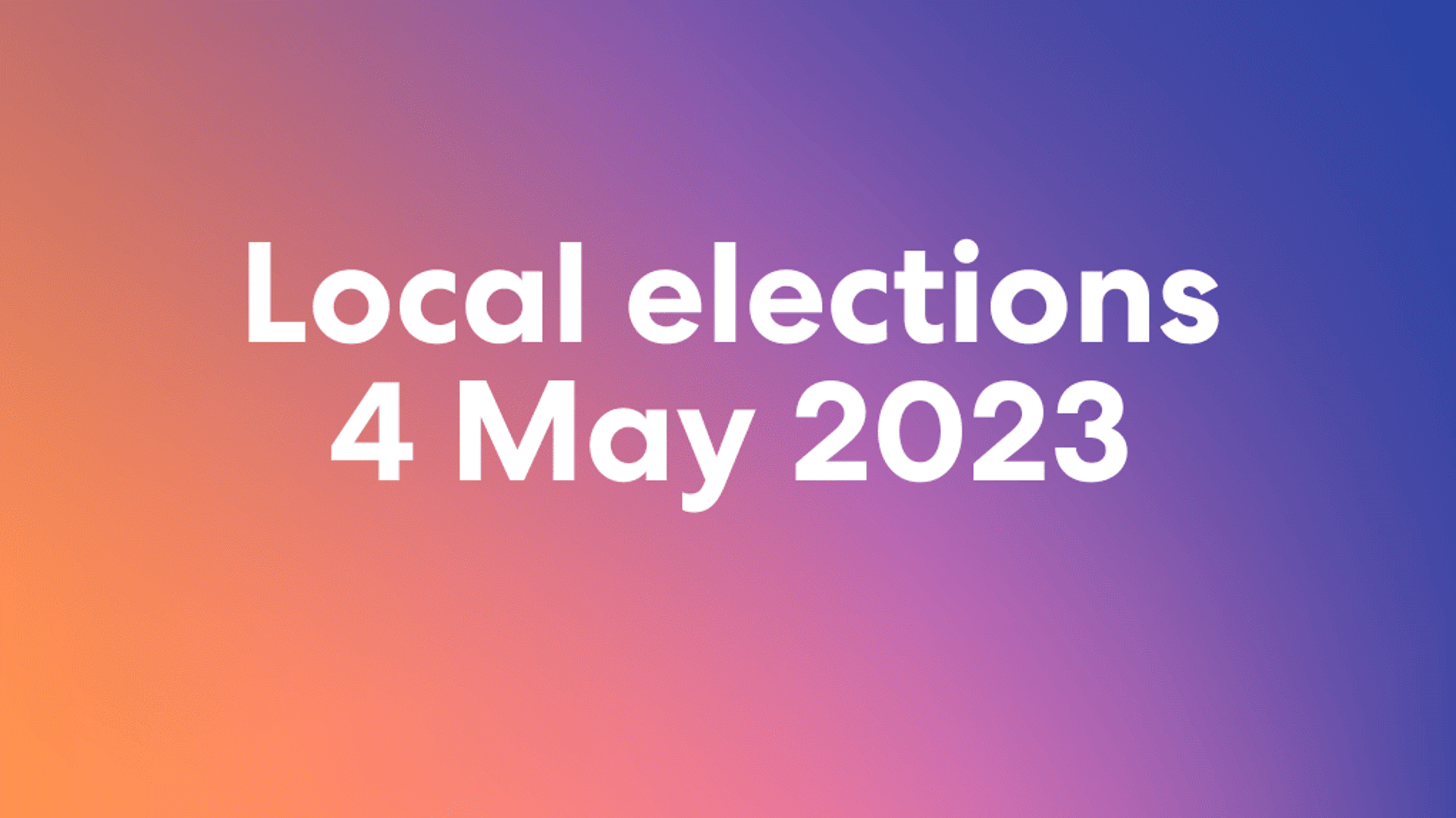 Local Elections | Karbon Homes